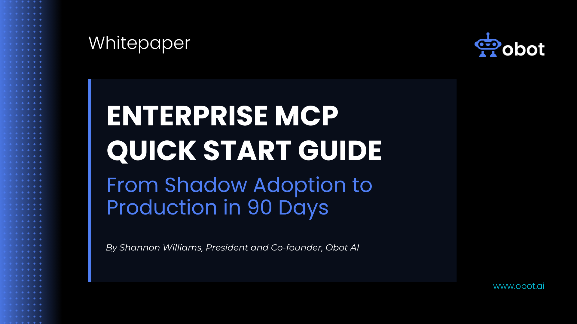 From Shadow Adoption to Strategic Advantage: The Enterprise MCP Maturity Model | Obot AI